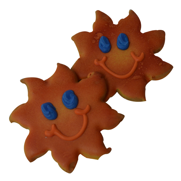 (1281) Smiling Sun Iced Cookies - ABC Cake Shop & Bakery
