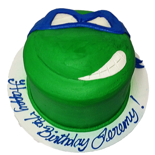 (1416) Teenage Mutant Ninja Turtle Cake - Leonardo - ABC Cake Shop & Bakery