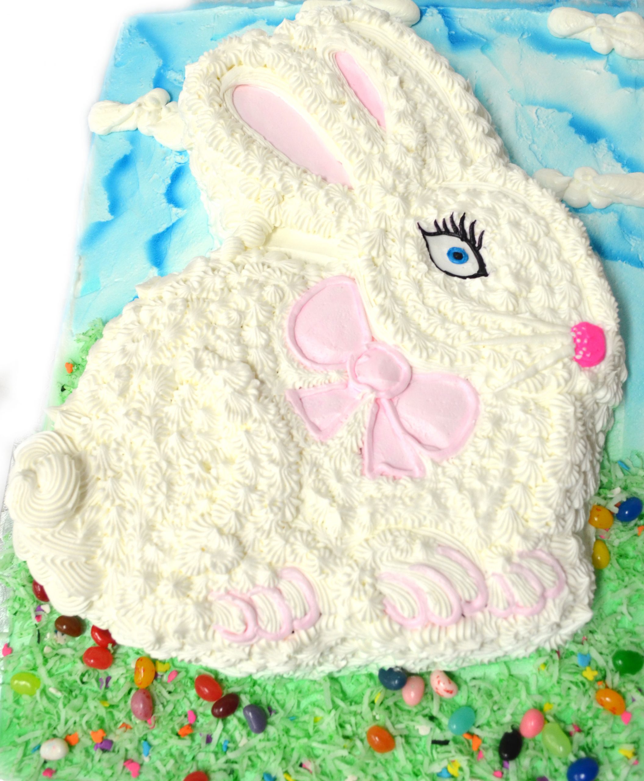 (1576) Easter Rabbit Cake - ABC Cake Shop & Bakery
