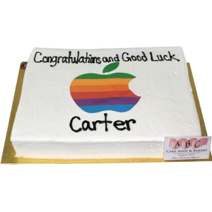 (1819) Congratulation - Apple - ABC Cake Shop & Bakery