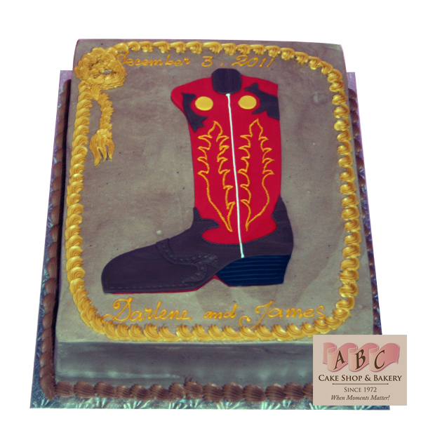 Cowgirl Boot Cakes