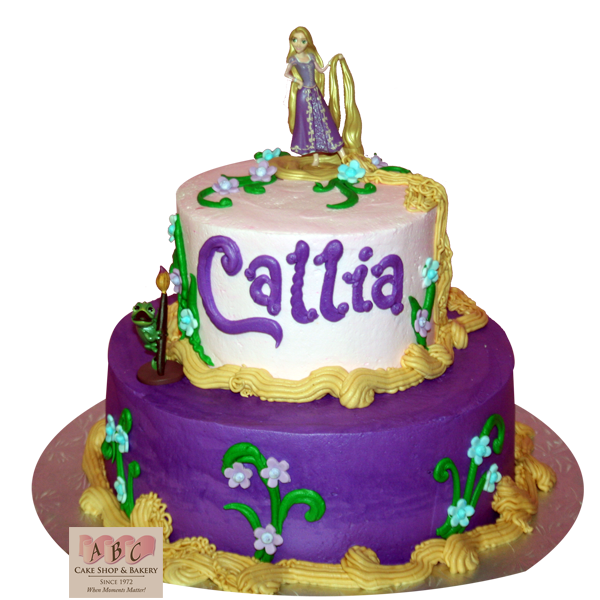 Tangled Cakes 2 Tier
