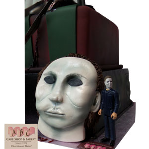 (2240) Horror Movie cake, Freddie, Jason, Mike Myers - ABC Cake Shop ...