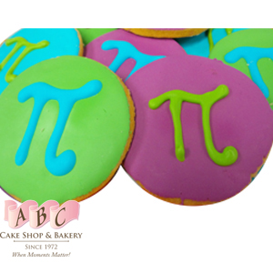 (2235) Pi Sugar Cookies - ABC Cake Shop & Bakery